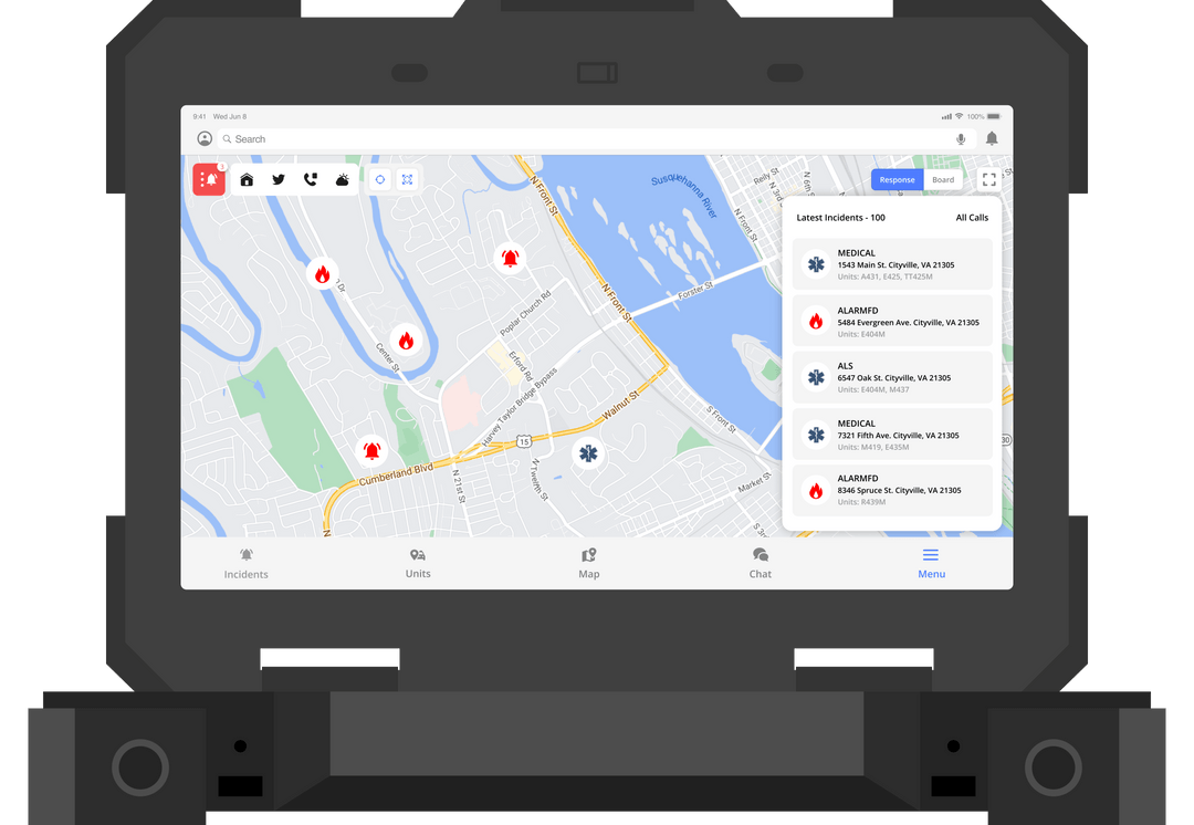 Mobile Responder | First Responder App | Fire Response App